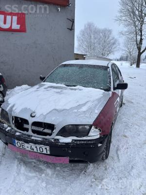 White BMW 316 2001 in Bauska, with an engine capacity of 1.90 L and mileage of 240 thousand km for 1150 €, photo 4 on AUTOMOTO.COM.LV