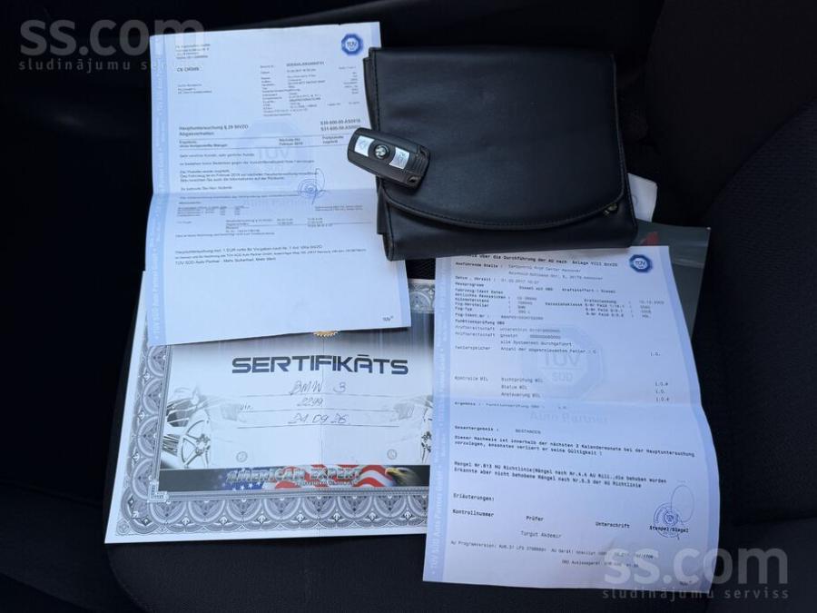 White BMW 316 2010 in Riga, with an engine capacity of 2.00 L and mileage of 289 thousand km for 5450 €, photo 36 on AUTOMOTO.COM.LV