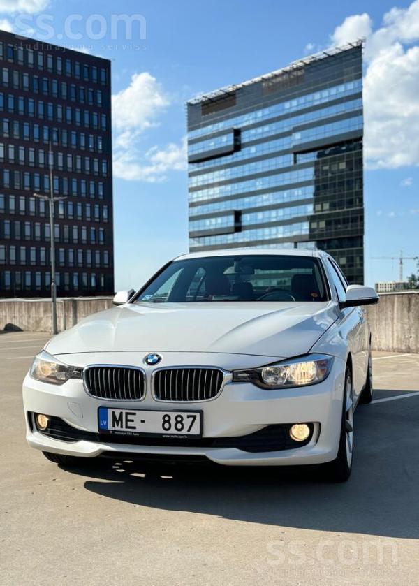 White BMW 316 2012 in Riga, with an engine capacity of 2.00 L and mileage of 230 thousand km for 7500 €, photo 2 on AUTOMOTO.COM.LV