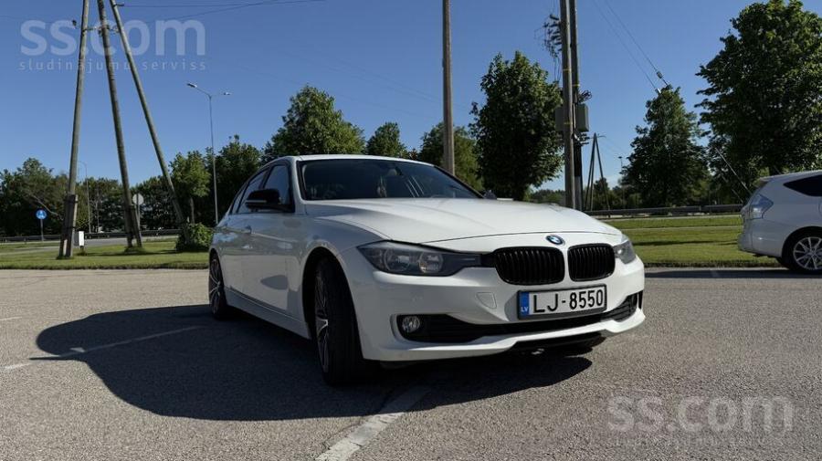 White BMW 316 2012 in Ogre, with an engine capacity of 2.00 L and mileage of 354 thousand km for 8500 €, photo 1 on AUTOMOTO.COM.LV