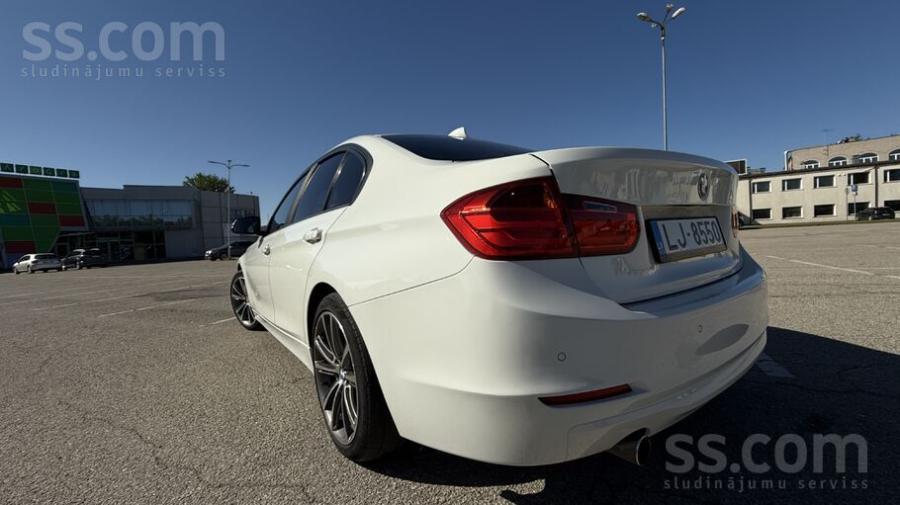 White BMW 316 2012 in Ogre, with an engine capacity of 2.00 L and mileage of 354 thousand km for 8500 €, photo 3 on AUTOMOTO.COM.LV
