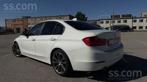 White BMW 316 2012 in Ogre, with an engine capacity of 2.00 L and mileage of 354 thousand km for 8500 €, photo 5 on AUTOMOTO.COM.LV