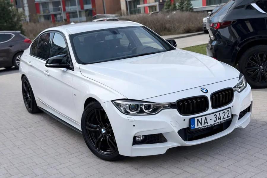 White BMW 316 2012 in Riga, with an engine capacity of 2.00 L and mileage of 270 thousand km for 6990 €, photo 1 on AUTOMOTO.COM.LV