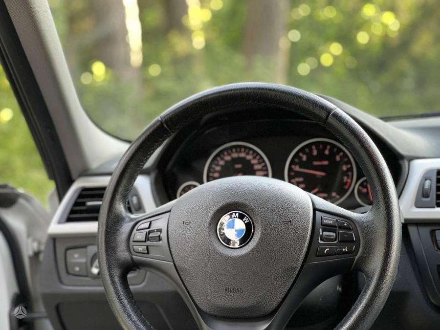 White BMW 316 2013 in Radviliskis, with an engine capacity of 1.60 L and mileage of 195 thousand km for 6800 €, photo 21 on AUTOMOTO.COM.LV