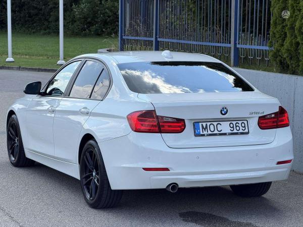 White BMW 316 2015 in Vilnius, with an engine capacity of 2.00 L and mileage of 274 thousand km for 9000 €, photo 2 on AUTOMOTO.COM.LV