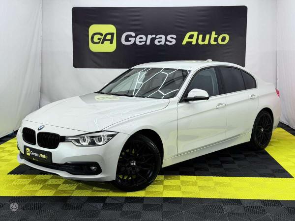 White BMW 316 2017 in Vilnius, with an engine capacity of 2.00 L and mileage of 252 thousand km for 11950 €, photo 1 on AUTOMOTO.COM.LV