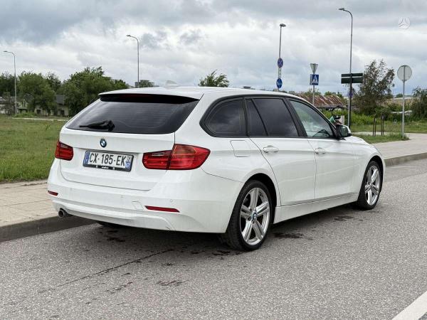 White BMW 316 2013 in Vilnius, with an engine capacity of 2.00 L and mileage of 241 thousand km for 5000 €, photo 8 on AUTOMOTO.COM.LV