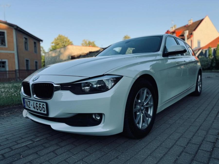 White BMW 316 2013 in Riga, with an engine capacity of 2.00 L and mileage of 306 thousand km for 11000 €, photo 1 on AUTOMOTO.COM.LV
