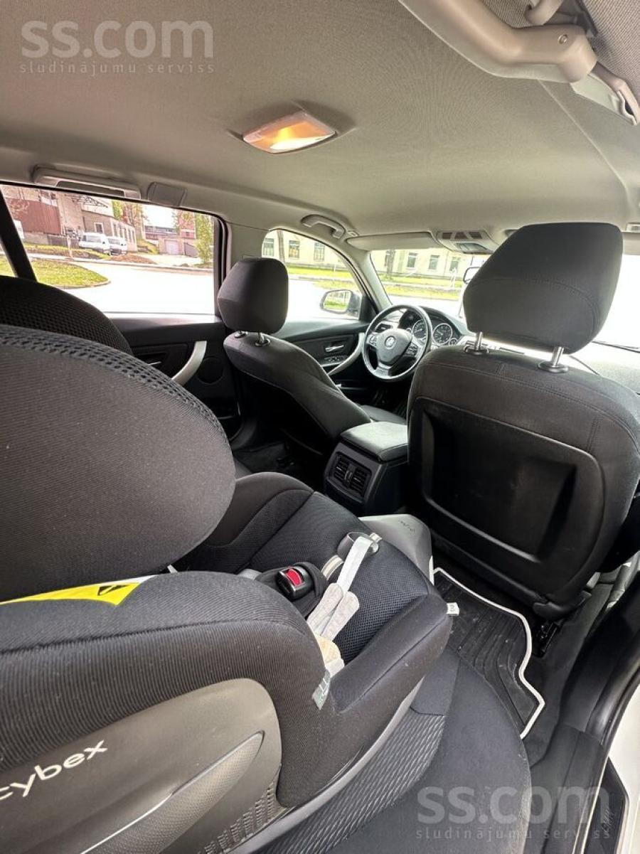 White BMW 316 2013 in Cesis, with an engine capacity of 2.00 L and mileage of 255 thousand km for 6500 €, photo 7 on AUTOMOTO.COM.LV