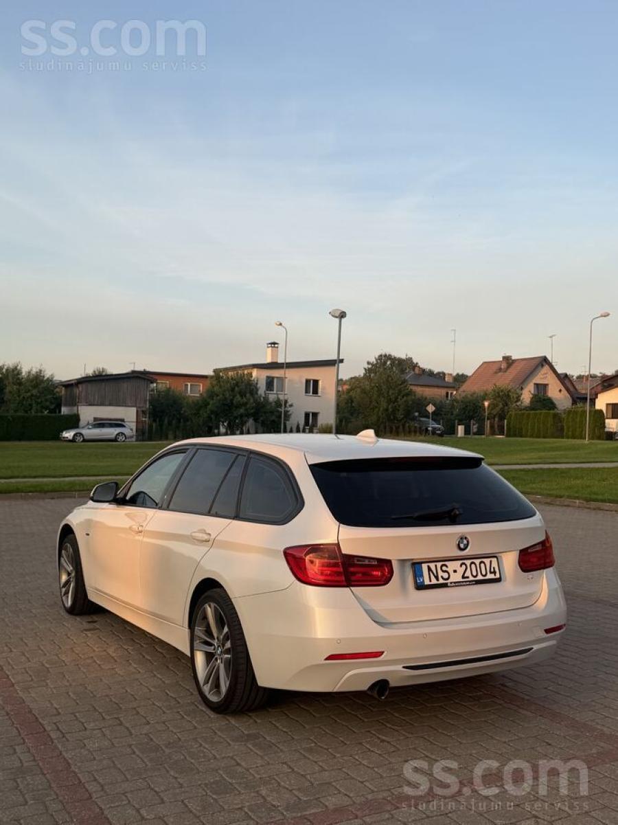 White BMW 316 2013 in Cesis, with an engine capacity of 2.00 L and mileage of 319 thousand km for 7000 €, photo 5 on AUTOMOTO.COM.LV