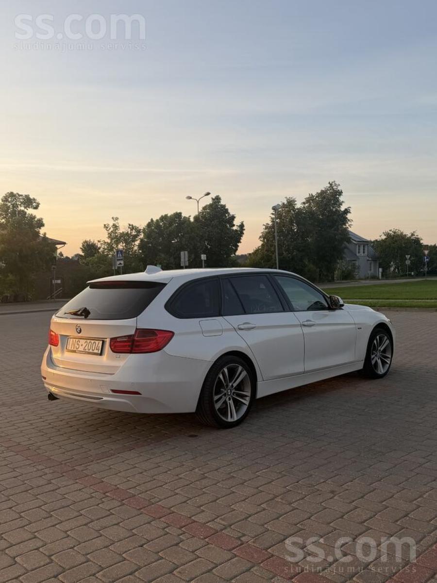 White BMW 316 2013 in Cesis, with an engine capacity of 2.00 L and mileage of 319 thousand km for 7000 €, photo 6 on AUTOMOTO.COM.LV