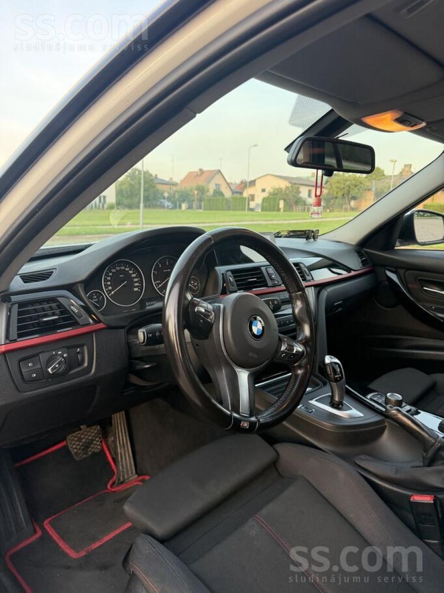White BMW 316 2013 in Cesis, with an engine capacity of 2.00 L and mileage of 319 thousand km for 7000 €, photo 9 on AUTOMOTO.COM.LV