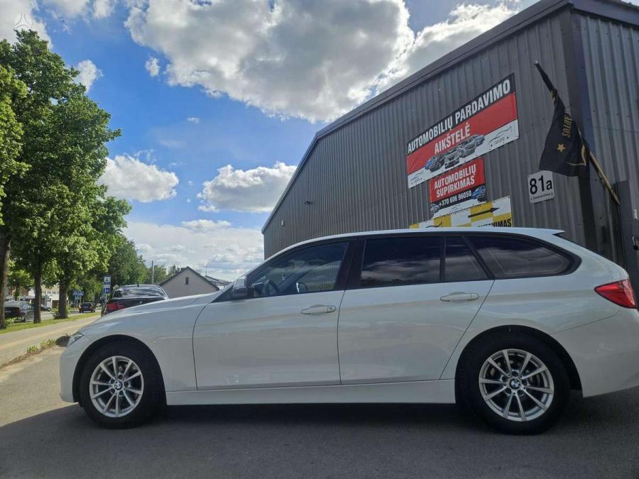 White BMW 316 2013 in Siauliai, with an engine capacity of 2.00 L and mileage of 176 thousand km for 6750 €, photo 8 on AUTOMOTO.COM.LV