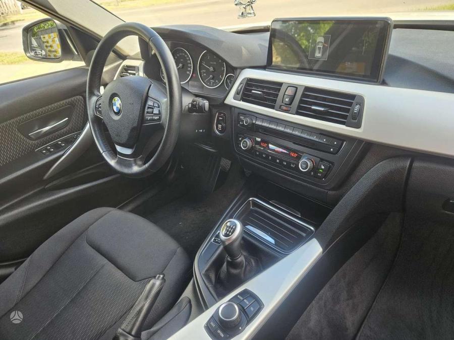 White BMW 316 2013 in Siauliai, with an engine capacity of 2.00 L and mileage of 176 thousand km for 6750 €, photo 16 on AUTOMOTO.COM.LV