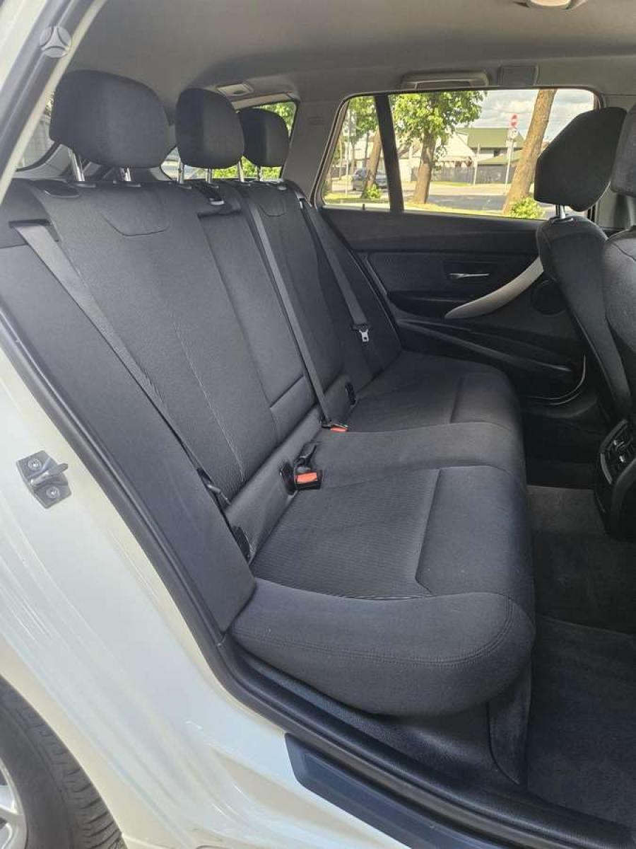 White BMW 316 2013 in Siauliai, with an engine capacity of 2.00 L and mileage of 176 thousand km for 6750 €, photo 19 on AUTOMOTO.COM.LV