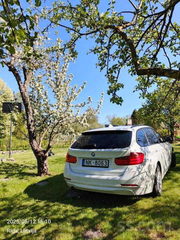 White BMW 316 2014 in Riga, with an engine capacity of 2.00 L and mileage of 240 thousand km for 7000 €, photo 4 on AUTOMOTO.COM.LV