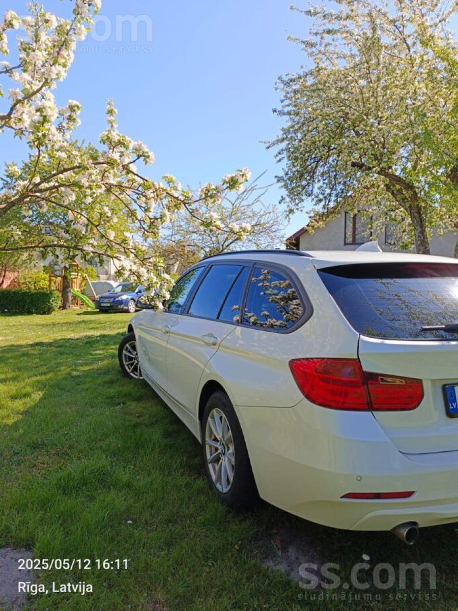 White BMW 316 2014 in Riga, with an engine capacity of 2.00 L and mileage of 240 thousand km for 7000 €, photo 6 on AUTOMOTO.COM.LV