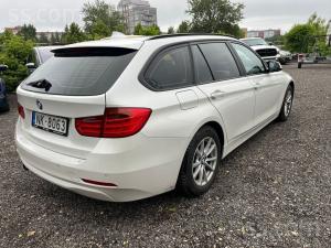 White BMW 316 2014 in Riga, with an engine capacity of 2.00 L and mileage of 240 thousand km for 4970 €, photo 4 on AUTOMOTO.COM.LV