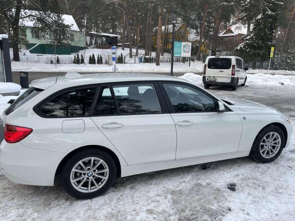 White BMW 316 2014 in Kaunas, with an engine capacity of 2.00 L and mileage of 263 thousand km for 5250 €, photo 7 on AUTOMOTO.COM.LV