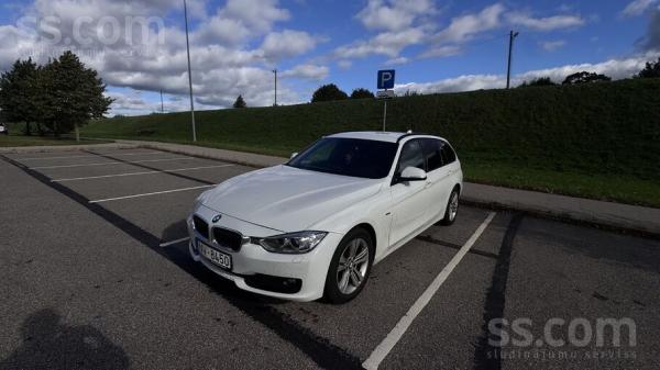 White BMW 316 2014 in Daugavpils, with an engine capacity of 2.00 L and mileage of 315 thousand km for 7800 €, photo 3 on AUTOMOTO.COM.LV