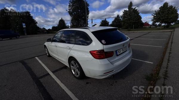 White BMW 316 2014 in Daugavpils, with an engine capacity of 2.00 L and mileage of 315 thousand km for 7800 €, photo 5 on AUTOMOTO.COM.LV
