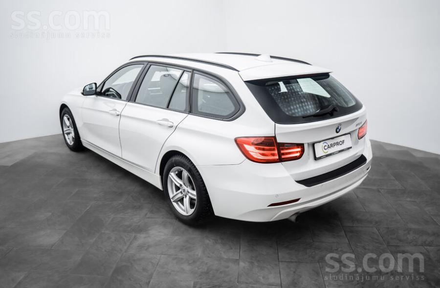 White BMW 316 2015 in Tallinn, with an engine capacity of 1.60 L and mileage of 168 thousand km for 9998 €, photo 6 on AUTOMOTO.COM.LV