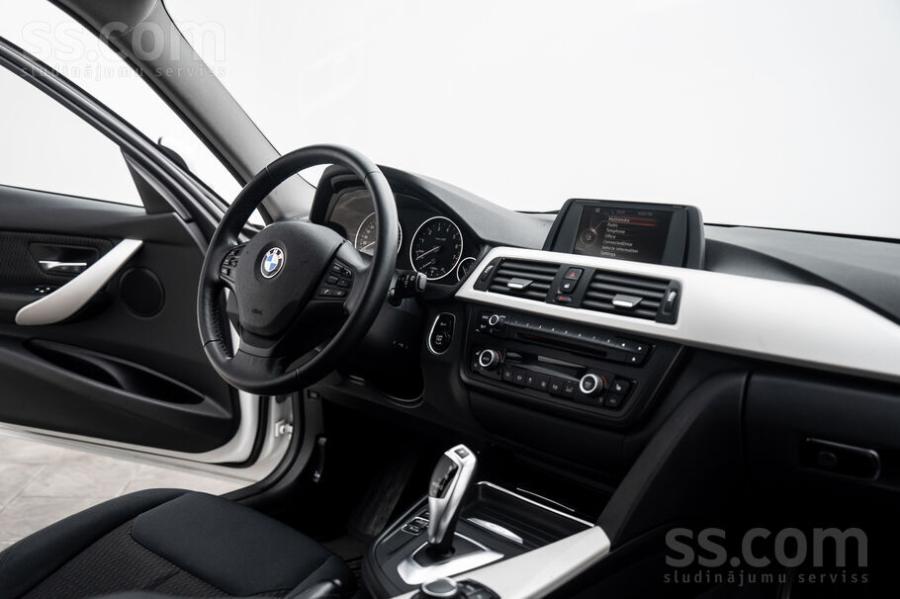 White BMW 316 2015 in Tallinn, with an engine capacity of 1.60 L and mileage of 168 thousand km for 9998 €, photo 11 on AUTOMOTO.COM.LV
