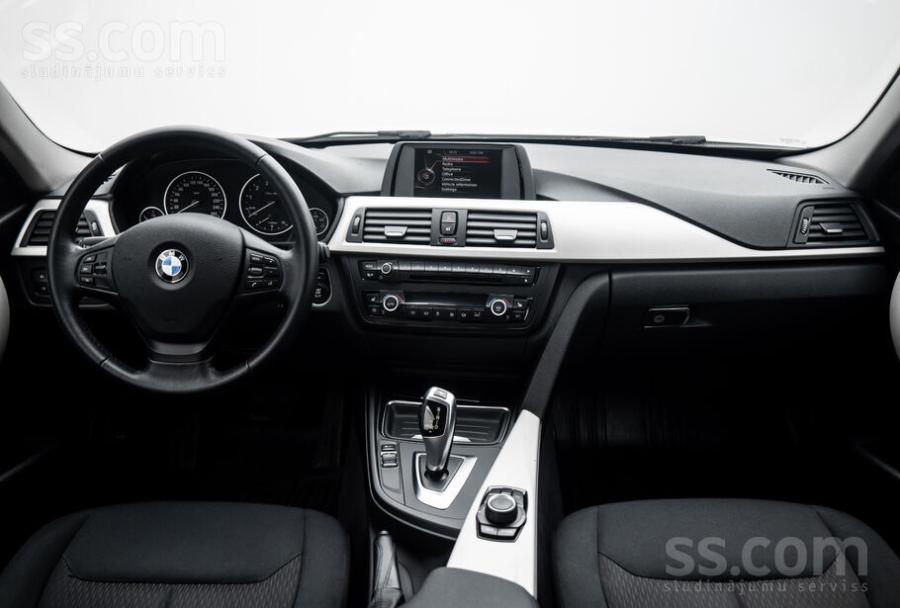 White BMW 316 2015 in Tallinn, with an engine capacity of 1.60 L and mileage of 168 thousand km for 9998 €, photo 12 on AUTOMOTO.COM.LV