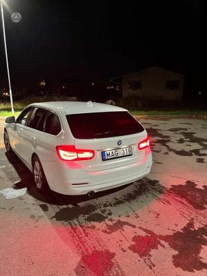 White BMW 316 2016 in Kaunas, with an engine capacity of 2.00 L and mileage of 345 thousand km for 9450 €, photo 4 on AUTOMOTO.COM.LV