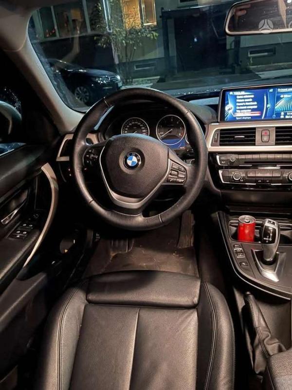 White BMW 316 2016 in Kaunas, with an engine capacity of 2.00 L and mileage of 345 thousand km for 9450 €, photo 5 on AUTOMOTO.COM.LV