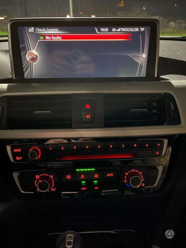 White BMW 316 2016 in Kaunas, with an engine capacity of 2.00 L and mileage of 345 thousand km for 9450 €, photo 8 on AUTOMOTO.COM.LV