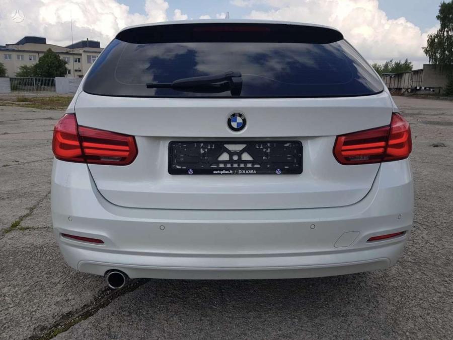 White BMW 316 2016 in Siauliai, with an engine capacity of 2.00 L and mileage of 257 thousand km for 7200 €, photo 6 on AUTOMOTO.COM.LV