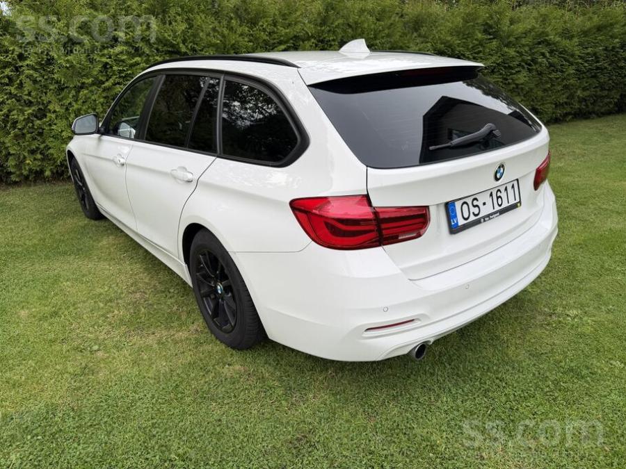 White BMW 316 2017 in Riga, with an engine capacity of 2.00 L and mileage of 307 thousand km for 8950 €, photo 3 on AUTOMOTO.COM.LV