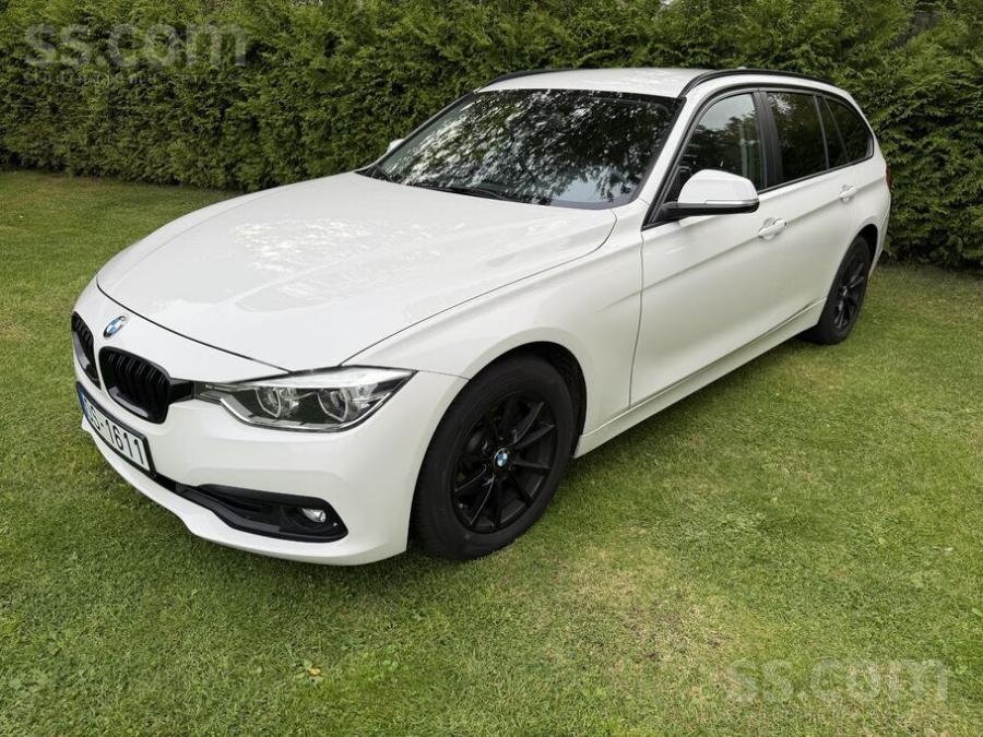 White BMW 316 2017 in Riga, with an engine capacity of 2.00 L and mileage of 307 thousand km for 8950 €, photo 5 on AUTOMOTO.COM.LV