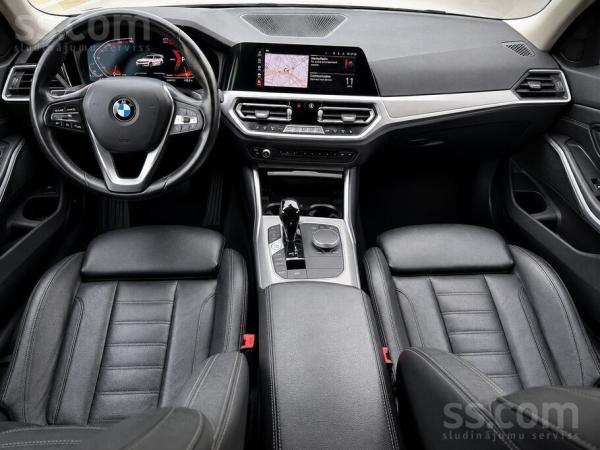 White BMW 316 2022 in Jelgava, with an engine capacity of 2.00 L and mileage of 217 thousand km for 19900 €, photo 5 on AUTOMOTO.COM.LV