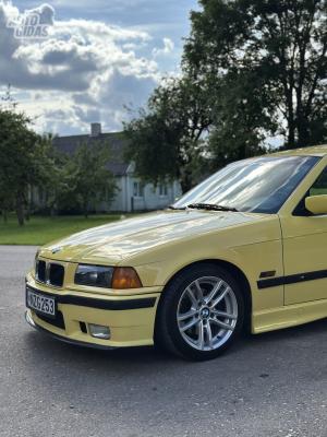 Yellow BMW 316 1994 in Jonava, with an engine capacity of 1.60 L and mileage of 279 thousand km for 4200 €, photo 8 on AUTOMOTO.COM.LV