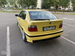Yellow BMW 316 1994 in Jonava, with an engine capacity of 1.60 L and mileage of 279 thousand km for 4200 €, photo 13 on AUTOMOTO.COM.LV