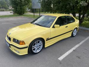 Yellow BMW 316 1994 in Jonava, with an engine capacity of 1.60 L and mileage of 279 thousand km for 4200 €, photo 16 on AUTOMOTO.COM.LV