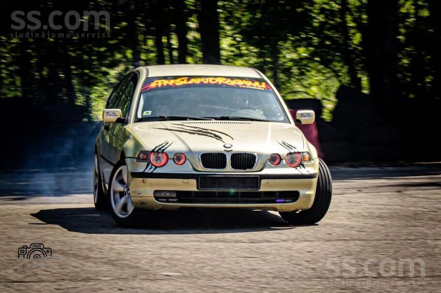 Yellow BMW 316 2002 in Riga, with an engine capacity of 3.00 L and mileage of 300 thousand km for 4500 €, photo 1 on AUTOMOTO.COM.LV