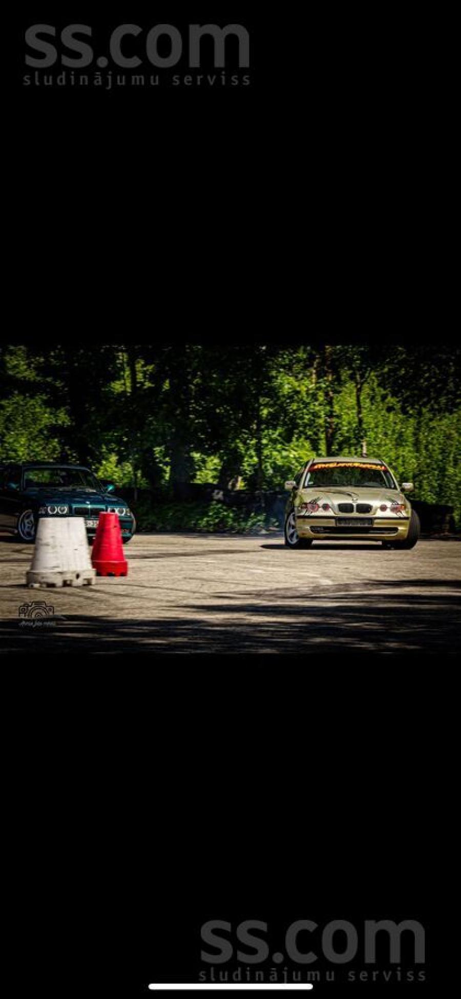 Yellow BMW 316 2002 in Riga, with an engine capacity of 3.00 L and mileage of 300 thousand km for 4500 €, photo 4 on AUTOMOTO.COM.LV