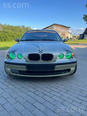 Yellow BMW 316 2002 in Riga, with an engine capacity of 3.00 L and mileage of 300 thousand km for 4500 €, photo 6 on AUTOMOTO.COM.LV
