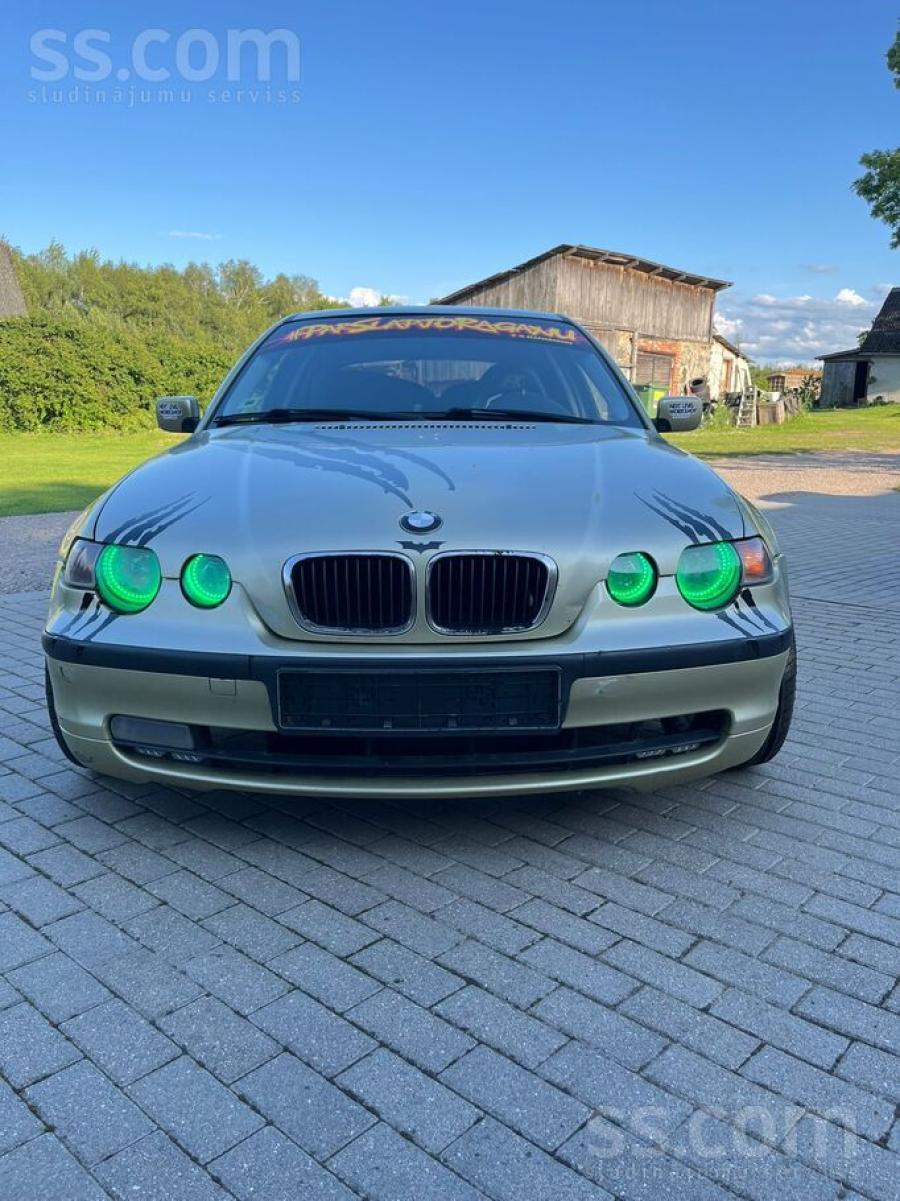 Yellow BMW 316 2002 in Riga, with an engine capacity of 3.00 L and mileage of 300 thousand km for 4500 €, photo 6 on AUTOMOTO.COM.LV