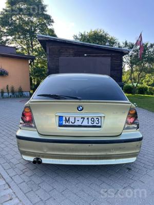 Yellow BMW 316 2002 in Riga, with an engine capacity of 3.00 L and mileage of 300 thousand km for 4500 €, photo 7 on AUTOMOTO.COM.LV