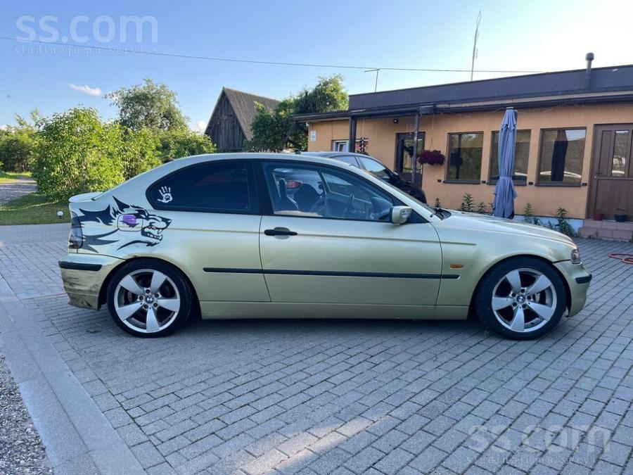 Yellow BMW 316 2002 in Riga, with an engine capacity of 3.00 L and mileage of 300 thousand km for 4500 €, photo 10 on AUTOMOTO.COM.LV
