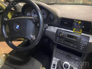Yellow BMW 316 2003 in Riga, with an engine capacity of 1.80 L and mileage of 262 thousand km for 2000 €, photo 7 on AUTOMOTO.COM.LV