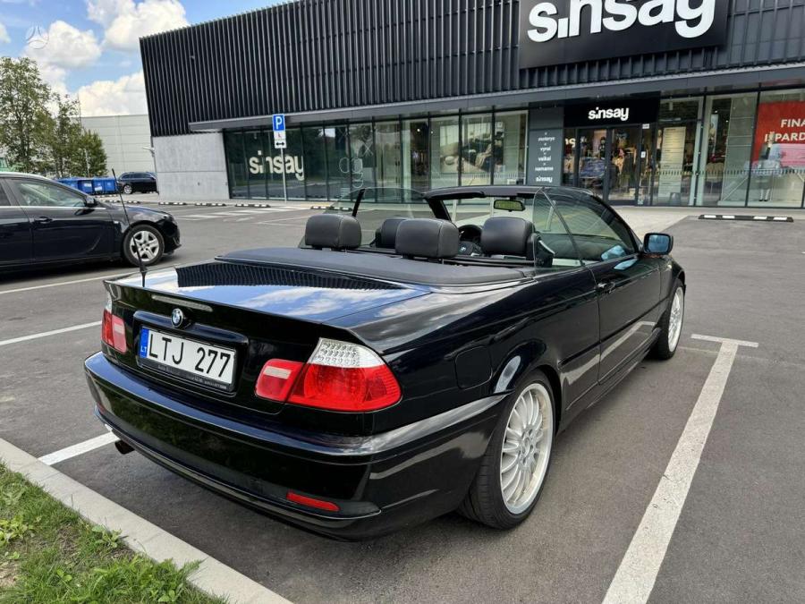 Black BMW 318 2004 in Alytus, with an engine capacity of 2.00 L and mileage of 257 thousand km for 3800 €, photo 1 on AUTOMOTO.COM.LV