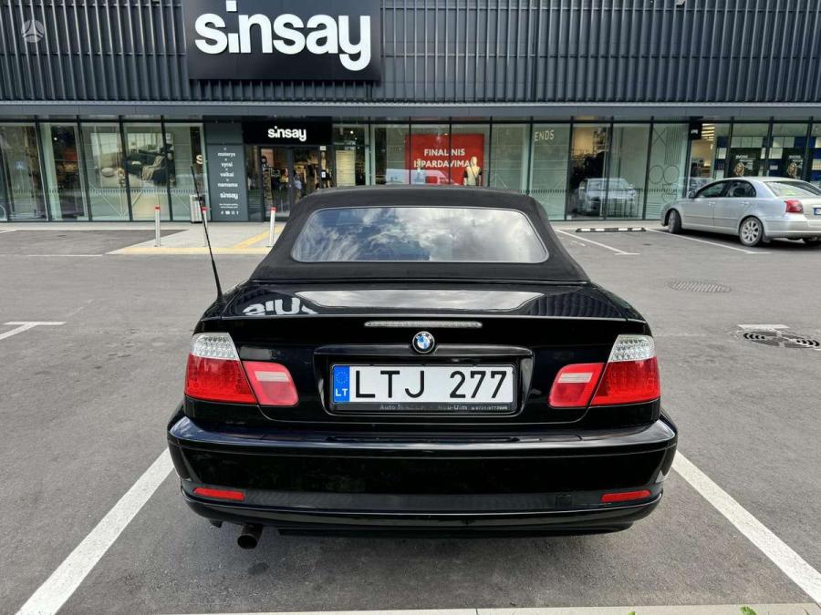 Black BMW 318 2004 in Alytus, with an engine capacity of 2.00 L and mileage of 257 thousand km for 3800 €, photo 3 on AUTOMOTO.COM.LV