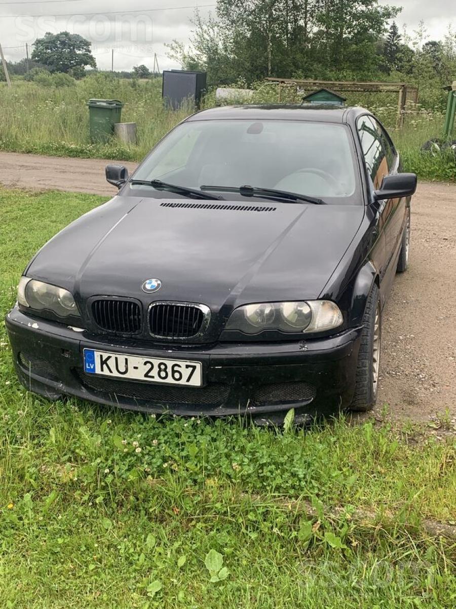 Melns BMW 318 2000 Limbaži, ar dzinēja tilpumu 3.00 L un nobraukumu 500 tūkst. km par 2000 €, foto 1 vietnē AUTOMOTO.COM.LV