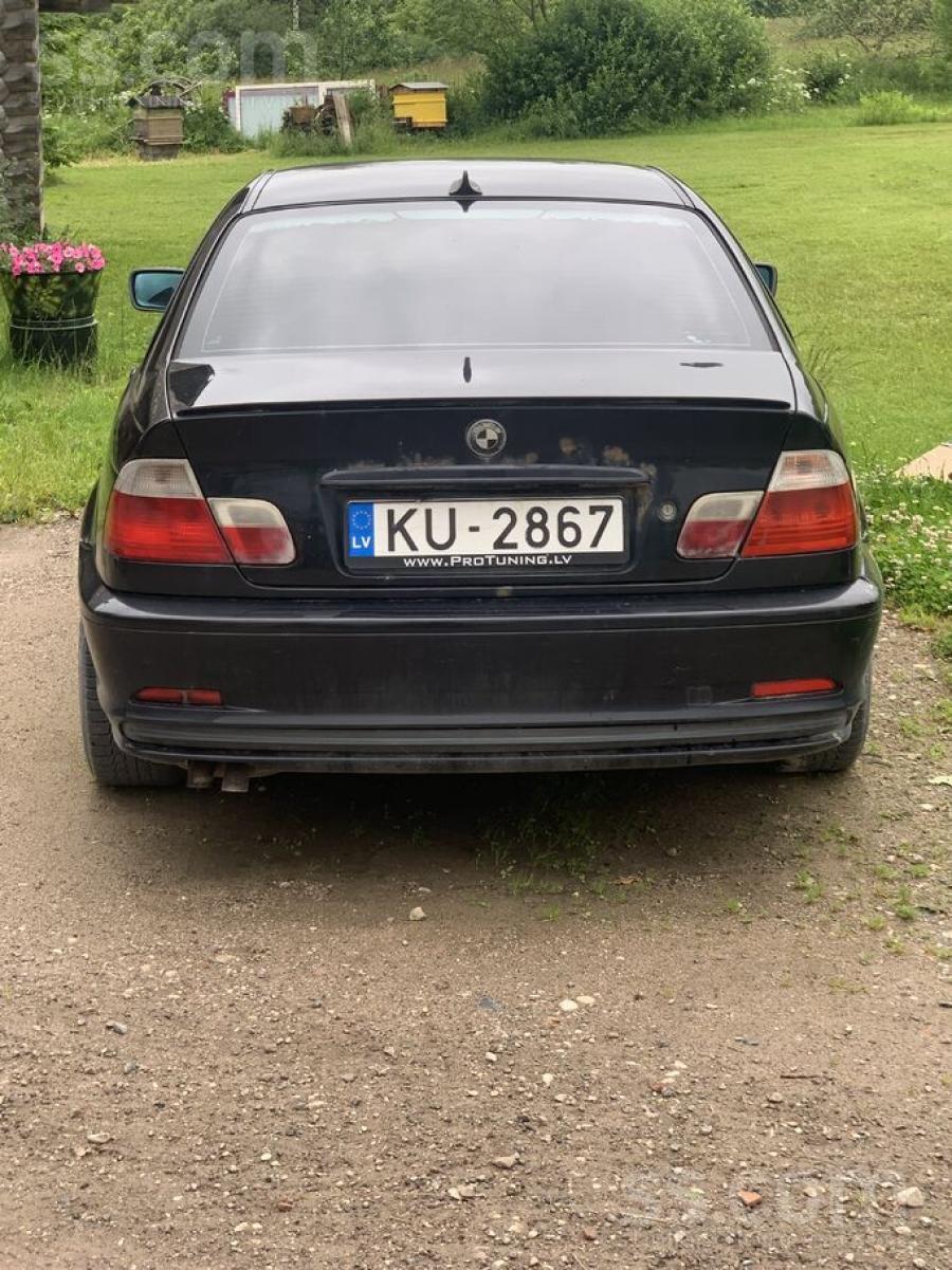 Melns BMW 318 2000 Limbaži, ar dzinēja tilpumu 3.00 L un nobraukumu 500 tūkst. km par 2000 €, foto 4 vietnē AUTOMOTO.COM.LV