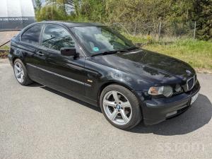 Black BMW 318 2002 in Cesis, with an engine capacity of 2.00 L and mileage of 173 thousand km for 2500 €, photo 4 on AUTOMOTO.COM.LV